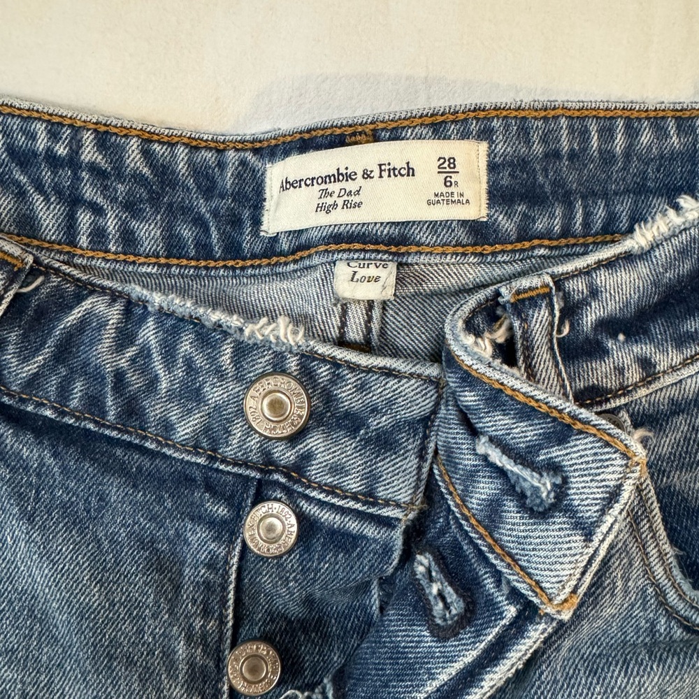 Abercrombie The Dad Curve Love Jeans - Gem